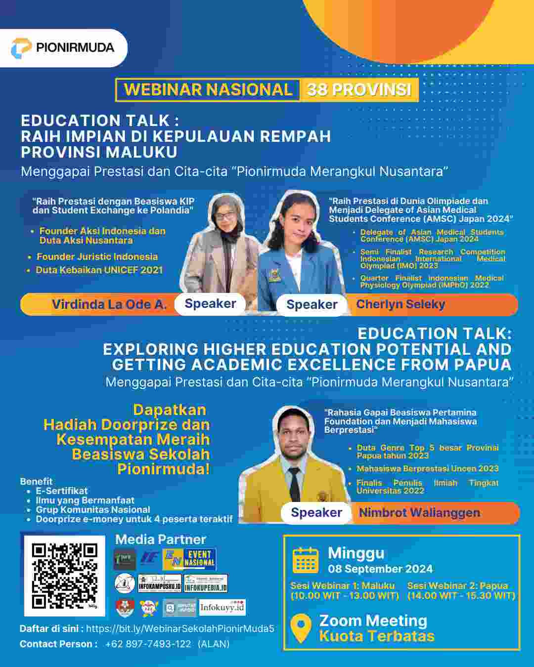 WEBINAR NASIONAL SEKOLAH PIONIRMUDA 2024